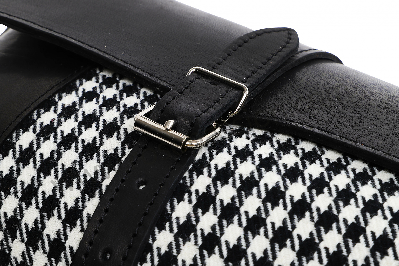 P1078852 - Reutter Recaro Classic Erste-Hilfe-Koffer mit Riemen - Pepita Schwarz und Weiß ...